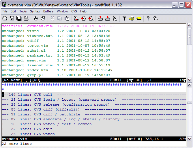 GitHub - vim-scripts/cvsmenu.vim-updated: CVS(NT) integration plugin ... GitHub - vim-scripts/cvsmenu.vim-updated: CVS(NT) integration plugin ...